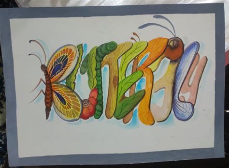 Lettering For Elementary And Intermediate Exam