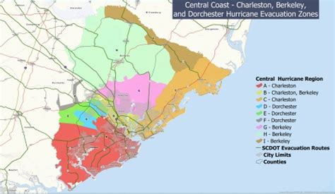 Horry County Evacuation Zones