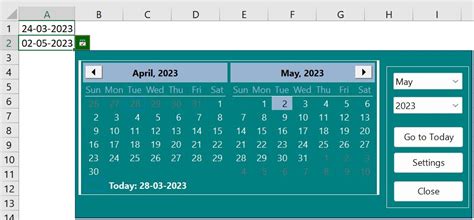 Calendar In Excel Add Ins Examples How To Create Insert