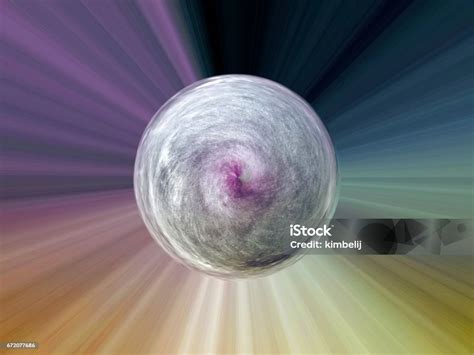 3d 렌더링입니다 여러 가지 빛깔된의 광선으로 공간에 공의 추상 이미지 0명에 대한 스톡 사진 및 기타 이미지 0명 곡선 나선 모양 Istock
