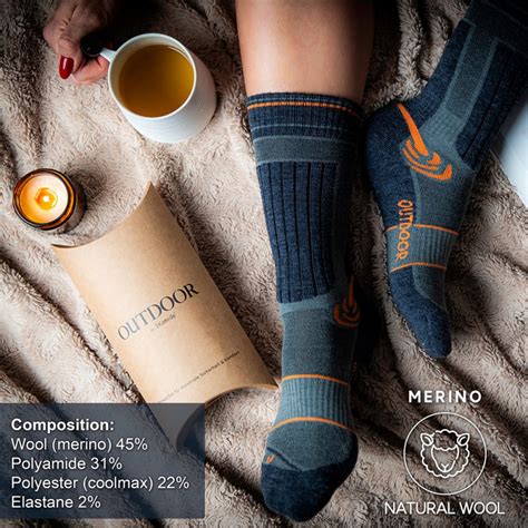 Merino 3kamido Outdoor Socken