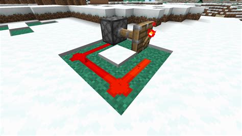Minecraft Redstone Torch Template