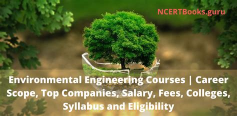 Environmental Engineering Courses Eligibility Exams Colleges Syllabus Scope