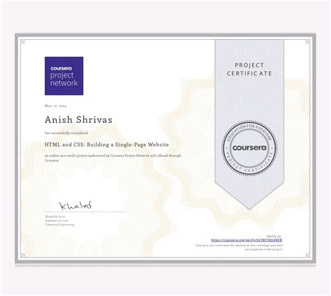 Anish Shrivas On Linkedin Coursera Html Css Webdevelopment