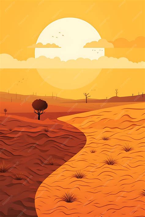 Premium Photo World Day To Combat Desertification With Grass Growth