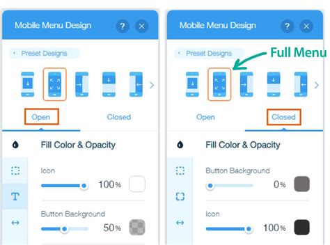 Wix Mobile Menu Getting Cut Off