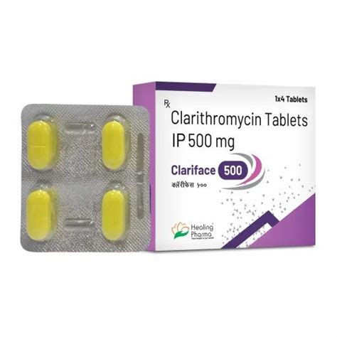 Clarithromycin 500 At ₹ 50 Box Ed Medicine In Mumbai Id 2856843014755