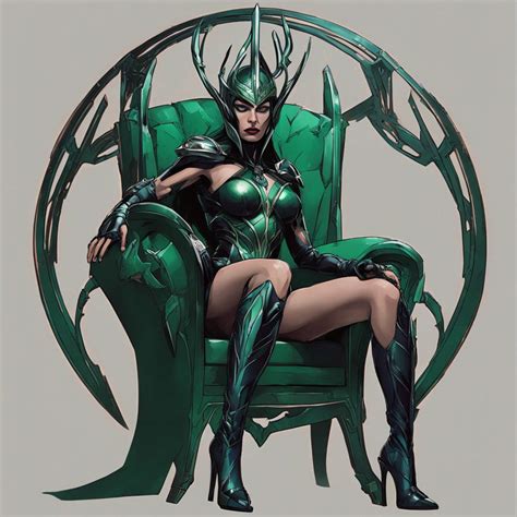 Hela Expressive Appearance Full Body Sexy With By Ulebulem On Deviantart