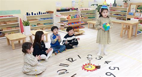 차별화된 몬테소리교육 수업