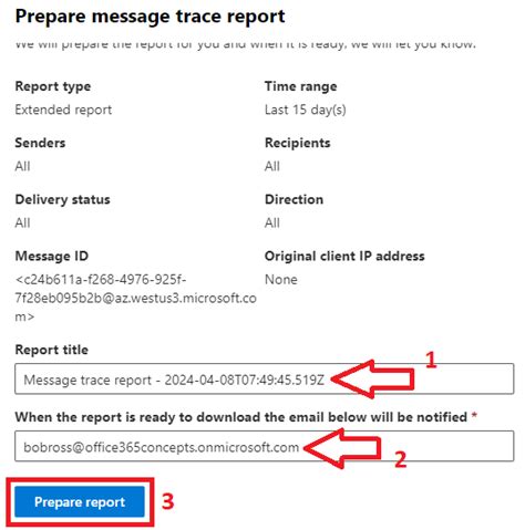 How To Run Extended Message Trace In Office 365