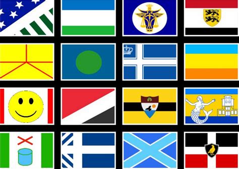 The Flags Of Several Legitimate Micronations Rdrewdurnil