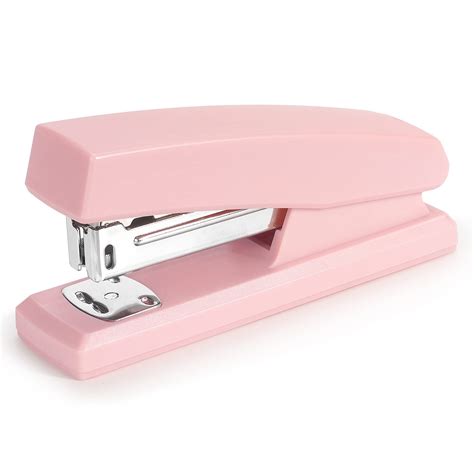 Stapler Office Stapler Small Staplers For Desk Pink