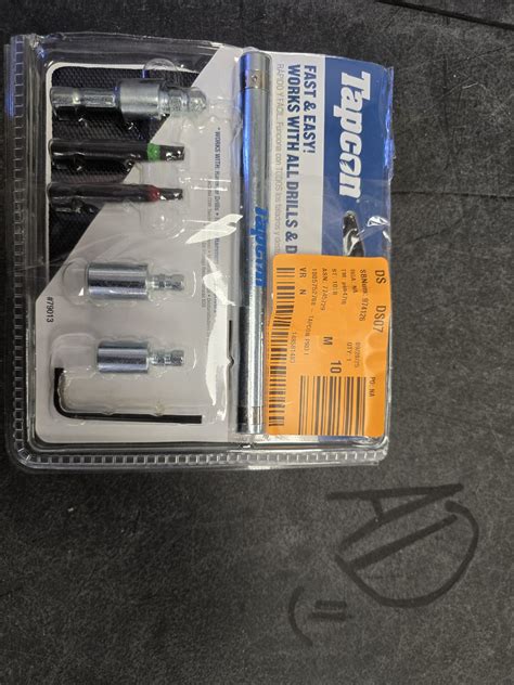 Tapcon Pro Installation Tool Kit With Star Bit For Concrete Anchors