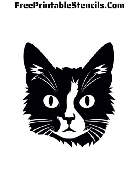 Cat Stencil Printable Pdf