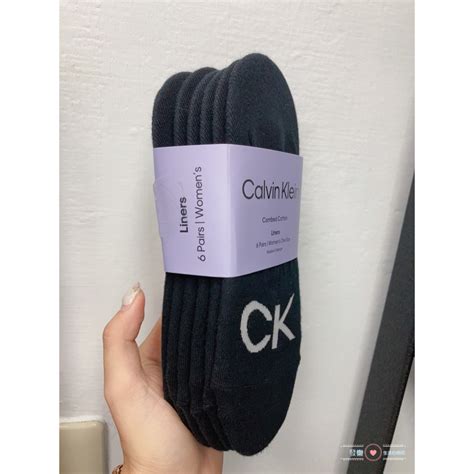 🍀發樂生活日用館🍀calvin Klein 女船型襪6入組ck 女短襪 蝦皮購物