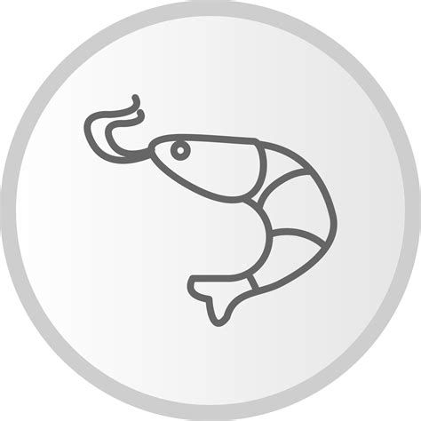 Prawn Vector Icon 17273451 Vector Art At Vecteezy