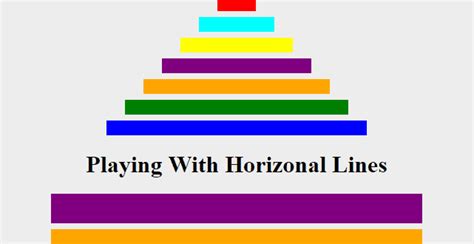 Html Horizontal Line Hr Tag Learn Web Programming Web Design And Development