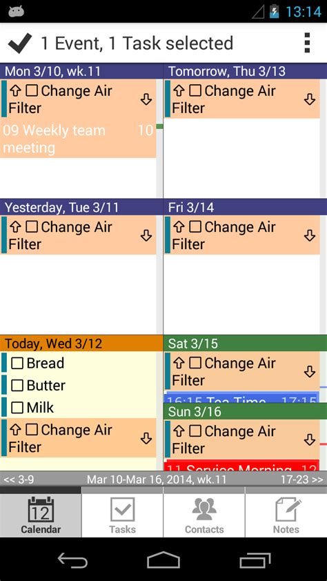Informant For Android Pocket Informant