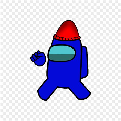 Dark Blue Among Us Character Png Citypng