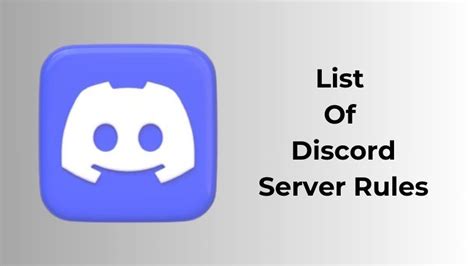 Essential Discord Server Rules