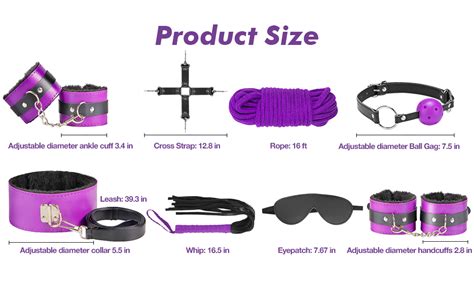 Sex Toys Bdsm Restraints Dildo 36pcs Kit Bondage Gear And