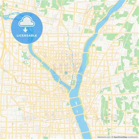 Printable Street Map Of Linyi China Hebstreits