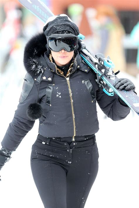Snow Joke Khloes Huge Booty Busts Out Of Her Ski Pants