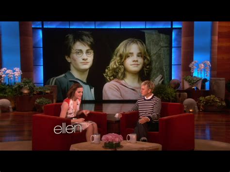 Naked Emma Watson In Ellen The Ellen Degeneres Show