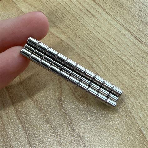 Neodymium Cylinder Magnet D27mm X 4mm N50 Amf Magnetics