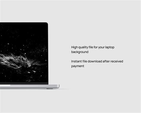 Minimal Laptop Wallpaper Black And White Art Digital Download