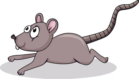 Mouse Running Cartoon White Background 21846971 Vector Art At Vecteezy