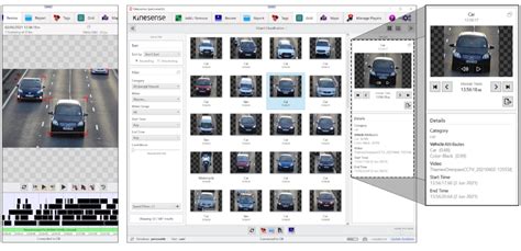 person and vehicle attribute recognition kinesense