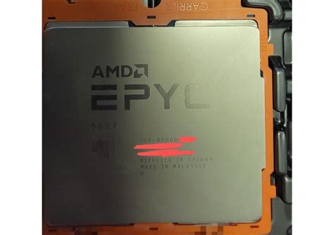 Monster AMD EPYC 96 Core Zen 4 Genoa CPU Breaks Cover Could Launch With Ryzen 7000 HotHardware