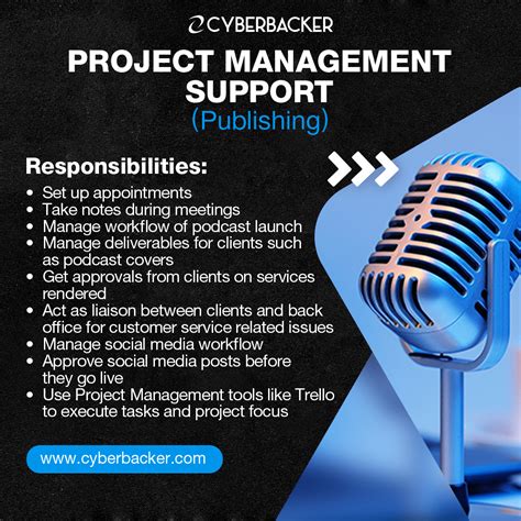 Project Management Support Publishing Cyberbacker