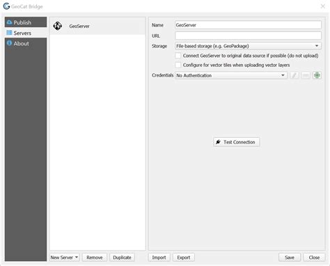 Quickstart Tutorial — Geocat Bridge Enterprise 432 Documentation