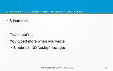 introduction to linux ppt