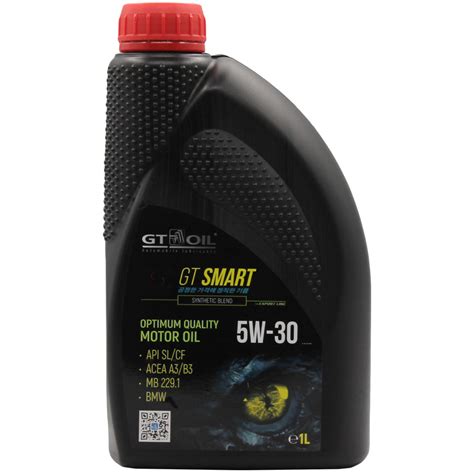 Масло моторное GT OIL 5W-30 Полусинтетическое - купить в интернет ...