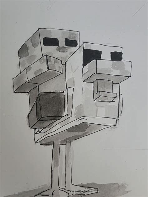 How To Draw A Minecraft Zombie