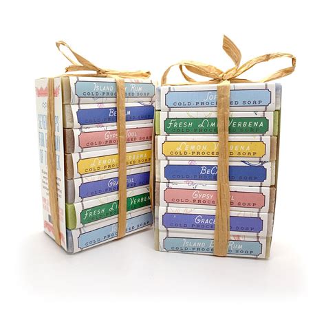 Week O Soap Sampler 7 Half Bars Seven Seed Soap Co Handmade Cold Processed Soap From