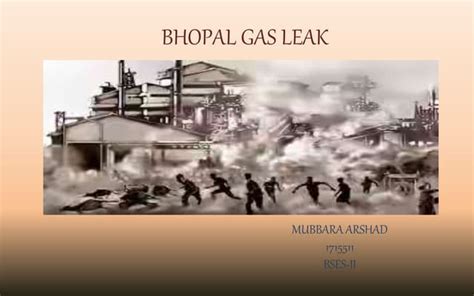 Bhopal Gas Tragedy 1984 Pptx