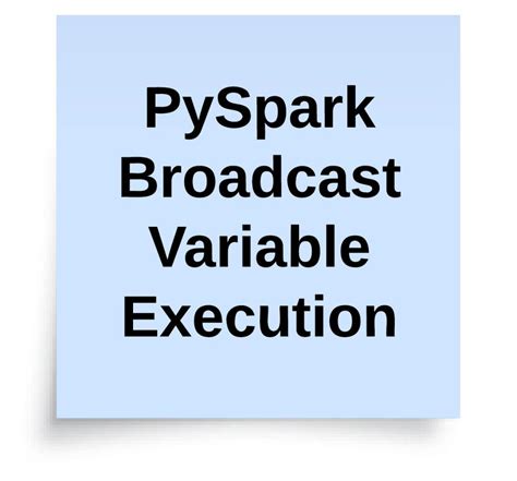 vengateswaran arunachalam on linkedin pyspark — broadcast variable
