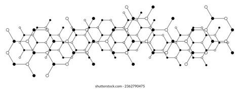 Structure Molecule Communication Icon Connected Lines Stock Vector Royalty Free 2511051169