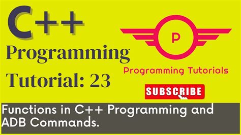 C Tutorials For Beginners How To Use Functions In C Programming Full Course ADB Commands