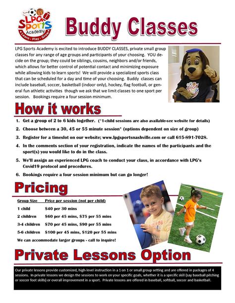 Buddy Classes Lpgsportsnashville