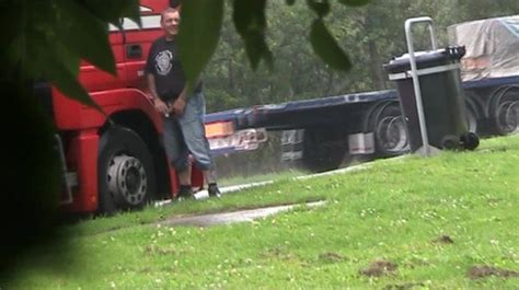 Trucker Caught Pissing 49 Video 2 Trucker Caught Pissing 49 Video 2