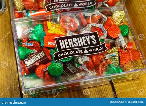 Hershey Chocolate Candy T Box Editorial Photo Image Of Hershey Colorful 236389376