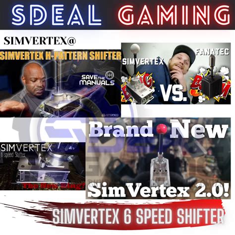 Simvertex 6~10 Speed H Pattern Gear Shifter