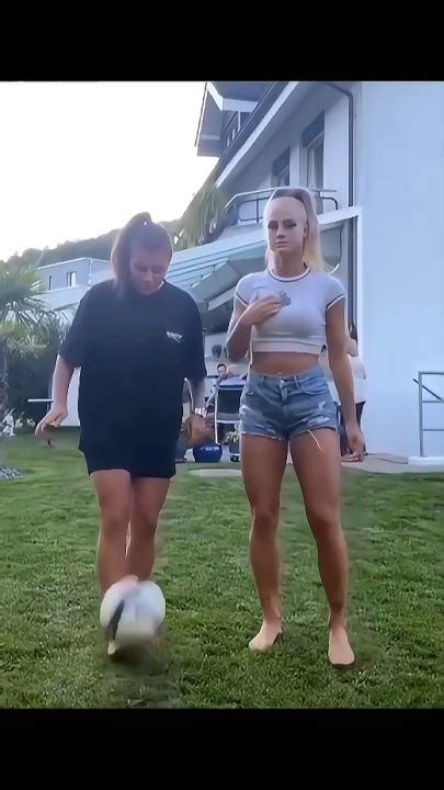 Exercise With Alisha Lehmann😍soccergirl Soccershorts Youtube