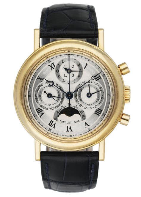 Breguet Classique Perpetual Calendar 3617 18k Yellow Gold Mens Watch