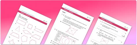 Polygons Worksheet Gcse Maths Free Third Space Learning